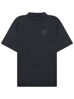 Balenciaga Medium Fit T-shirt - Black