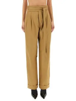 Saint Laurent Serge Gurkha Pants - Cream