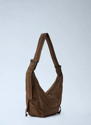 LEMAIRE Soft Game Cross Body Bag - Brown