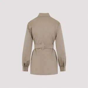 Max Mara Agenzia Sahariana Virgin Wool Jacket - Multicolor