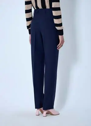 Dries Van Noten Wool Tailored Trousers
