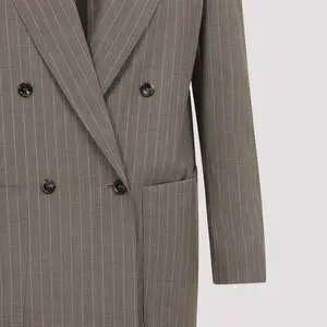 Max Mara Acciaio Pinstripe Jacket