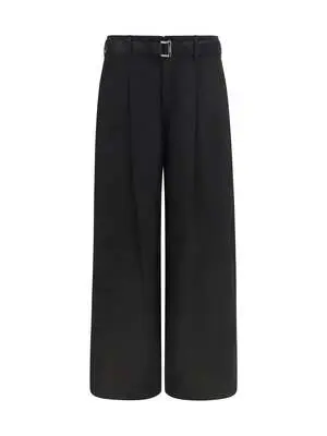 Sacai Cotton Chino Pants - Black