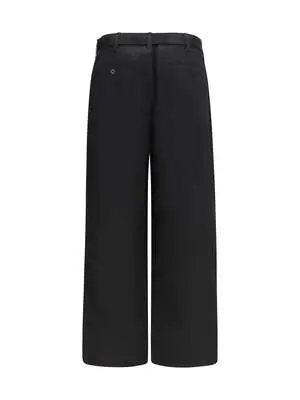 Sacai Cotton Chino Pants - Black