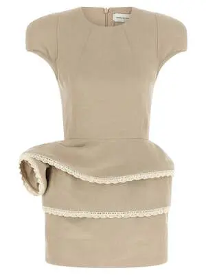 Magda Butrym 52' Dress - Cream