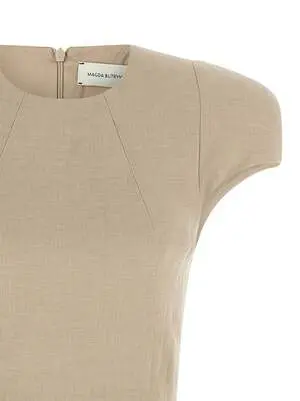 Magda Butrym Mini Dress - Cream
