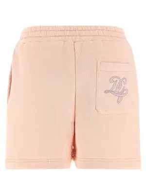 Dolce & Gabbana Logo Patch Shorts - Pink
