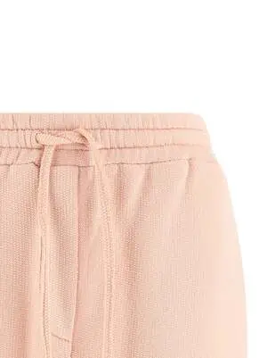 Dolce & Gabbana Logo Patch Shorts - Pink