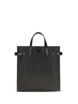 Valentino Garavani Medium Antibes Grained Leather Shopping Bag - Black