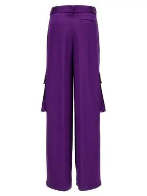 Versace Satin Cargo Pants