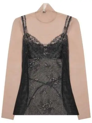 Balenciaga Top Lingerie - Black