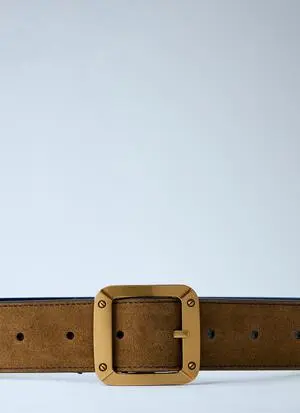 Acne Studios Square Buckle Reversible Belt