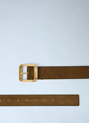 Acne Studios Square Buckle Reversible Belt