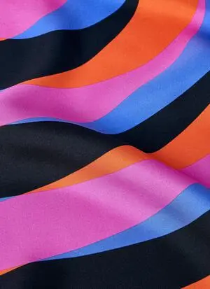 Dries Van Noten Geometric Patterned Silk Scarf