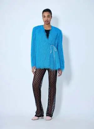 Dries Van Noten Sheer Lace Trousers
