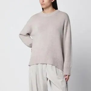 LISA YANG Cashmere Noor Crewneck Sweater - Cream