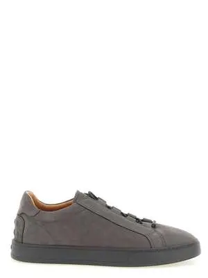 TOD'S Nubuck Sneakers - Gray