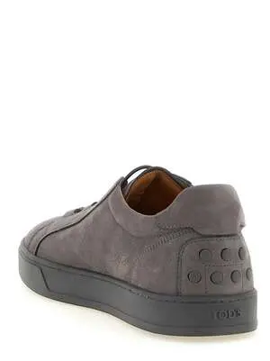 TOD'S Nubuck Sneakers - Gray