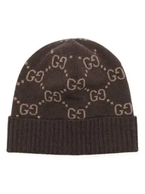 Gucci Gg Cashmere Beanie - Multicolor