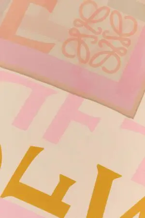 Loewe Printed Silk Foulard