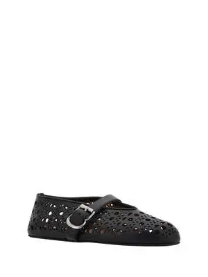 Alaïa Leather Ballerinas