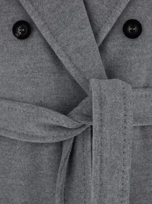 Max Mara Madame Wool And Cashmere Coat - Multicolor