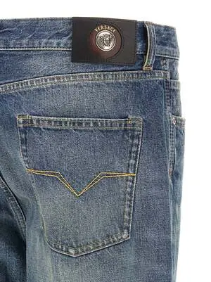 Versace Distressed Jeans