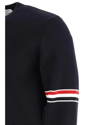 Thom Browne Cotton Crewneck Sweater