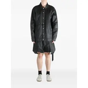 Rick Owens Jackets Shirt Jackets - Black