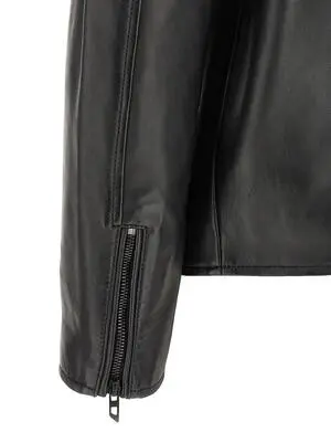 DIESEL® L-tad-wrd Leather Jacket