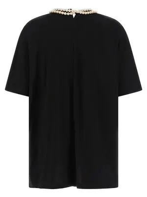 Junya Watanabe Pearl Necklace T-shirt