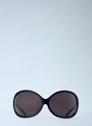 Balenciaga Phantom Round Sunglasses - Black