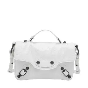 Balenciaga Le City Nano Flap Bag - White