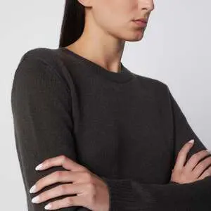 LISA YANG Mable Cashmere Sweater - Gray