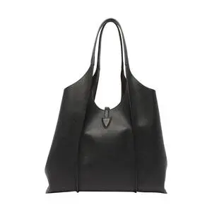 TOD'S Medium T Timeless Shopping Bag - Black