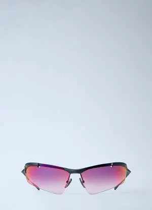 Balenciaga Boomerang Ct Sunglasses - Pink