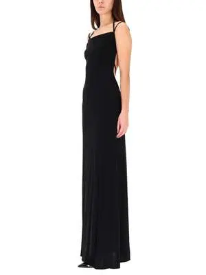 MARINE SERRE Long Jersey Dress