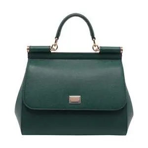 Dolce & Gabbana Large Sicily Handbag - Green
