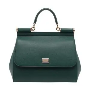 Dolce & Gabbana Large Sicily Handbag - Green