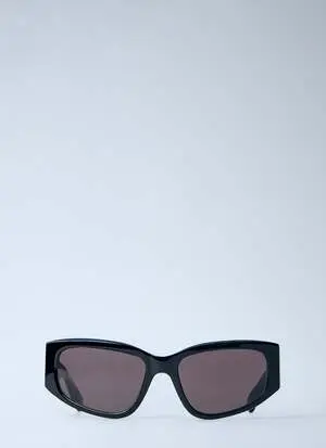 Balenciaga Nano D-frame Sunglasses - Black