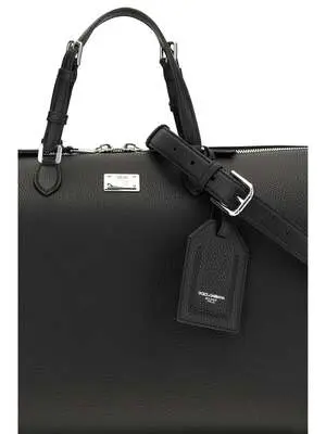 Dolce & Gabbana Vittoria Calfskin Travel Bag