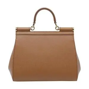 Dolce & Gabbana Large Sicily Handbag - Brown