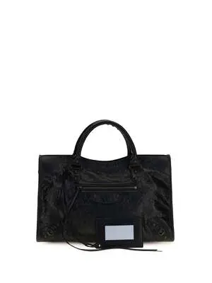 Balenciaga Le City Medium Handbag - Black
