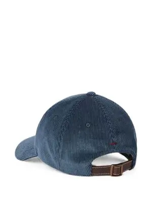 Brunello Cucinelli Logo Cotton Baseball Cap