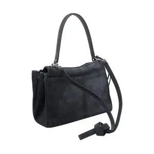 Balenciaga Small Suede Rodeo Handbag - Gray