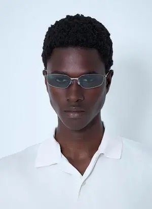 Balenciaga Invisible 2.0 Oval Sunglasses