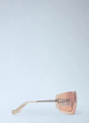 Miu Miu B53s Sunglasses - Silver