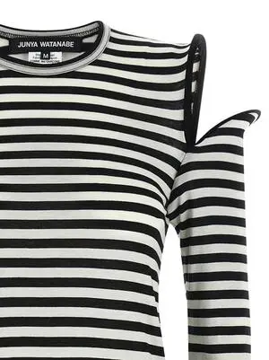 Junya Watanabe Sculptural Shoulder T-shirt - Multicolor