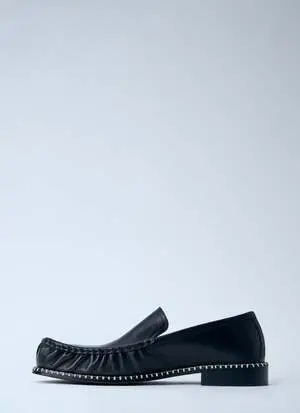 Dries Van Noten Leather Loafers