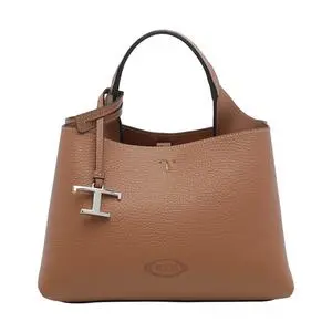 TOD'S Micro Leather Handbag - Brown